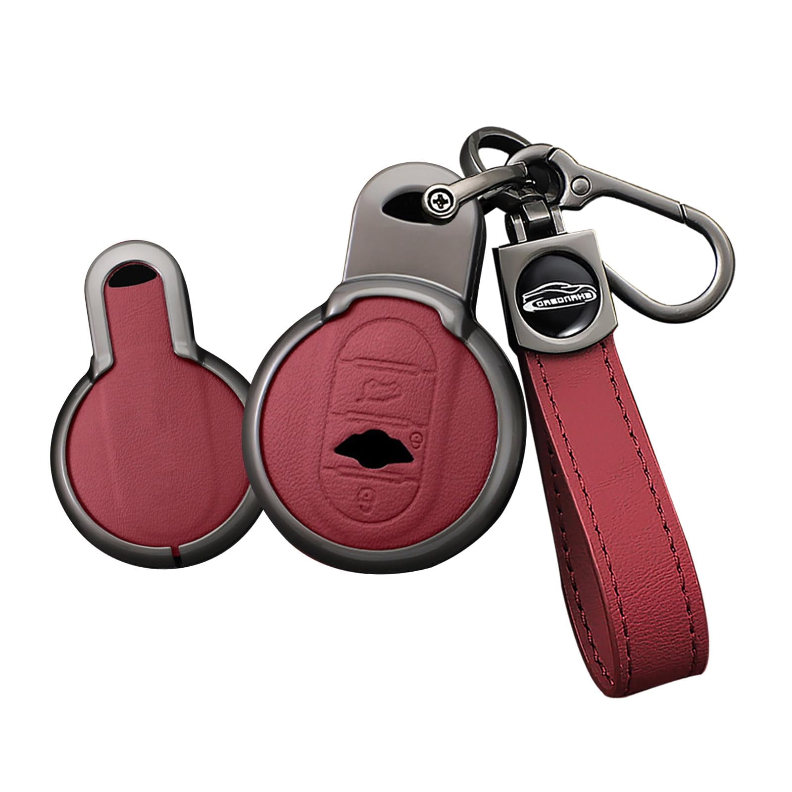 Key fob Cover Fit for Mini Cooper Accessories Keychain keyshell Ring ...