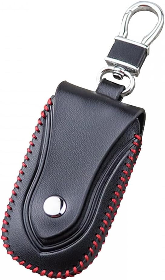 Key fob Cover,Leather Car Smart Key Fob Bag Waterproof with Buckle for ...
