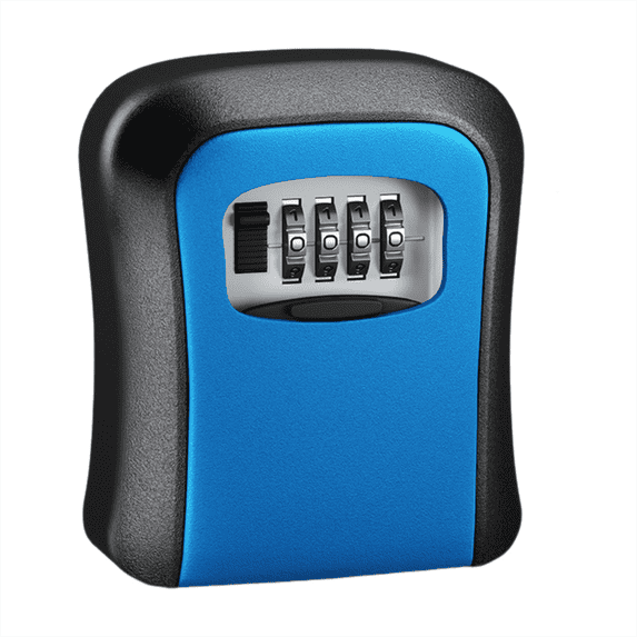 Key Lock Box, Wall Mounted House Key Storage Box, Combination Lock Box ...
