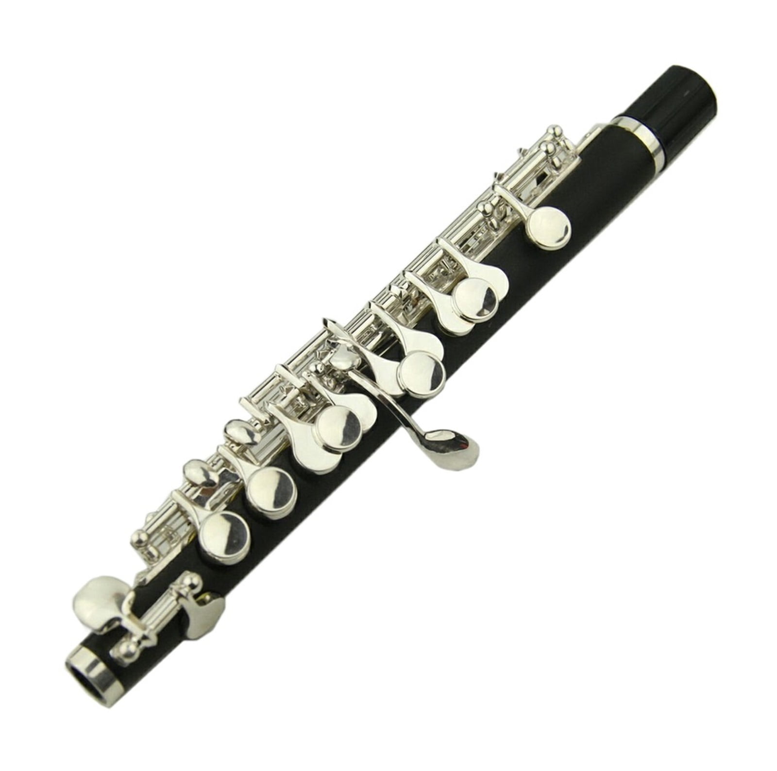 Key of C Piccolo Flute Instruments and Wooden Case - Walmart.com