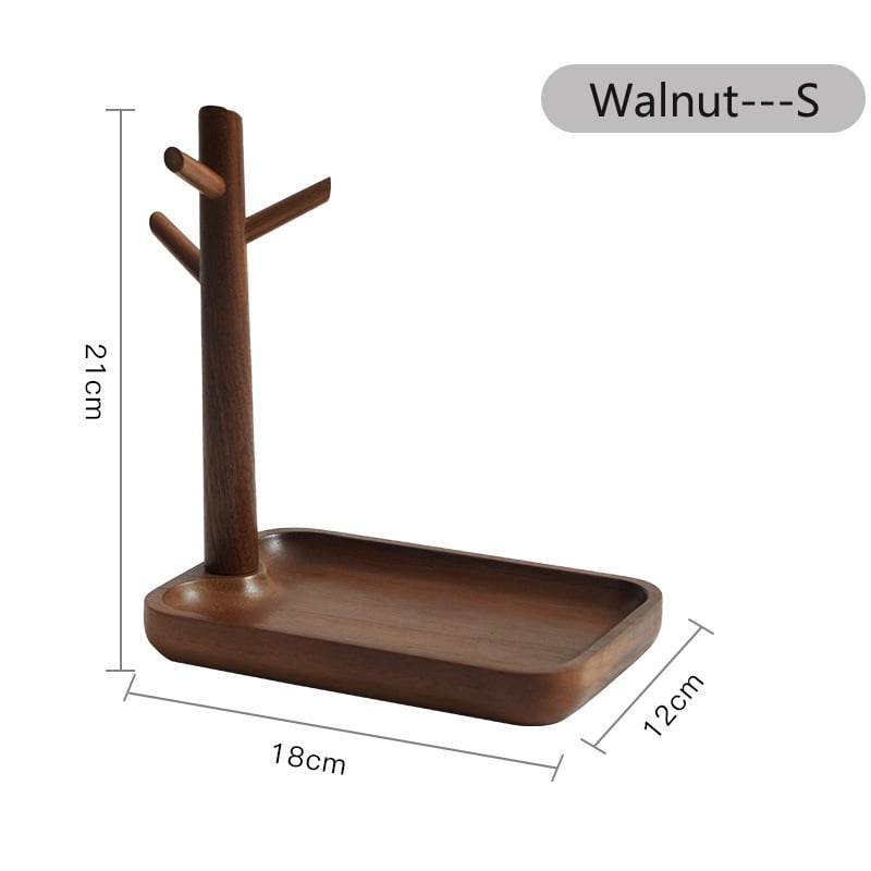 Key storage tray for entrance foyer, creative tree hanging shelf ...