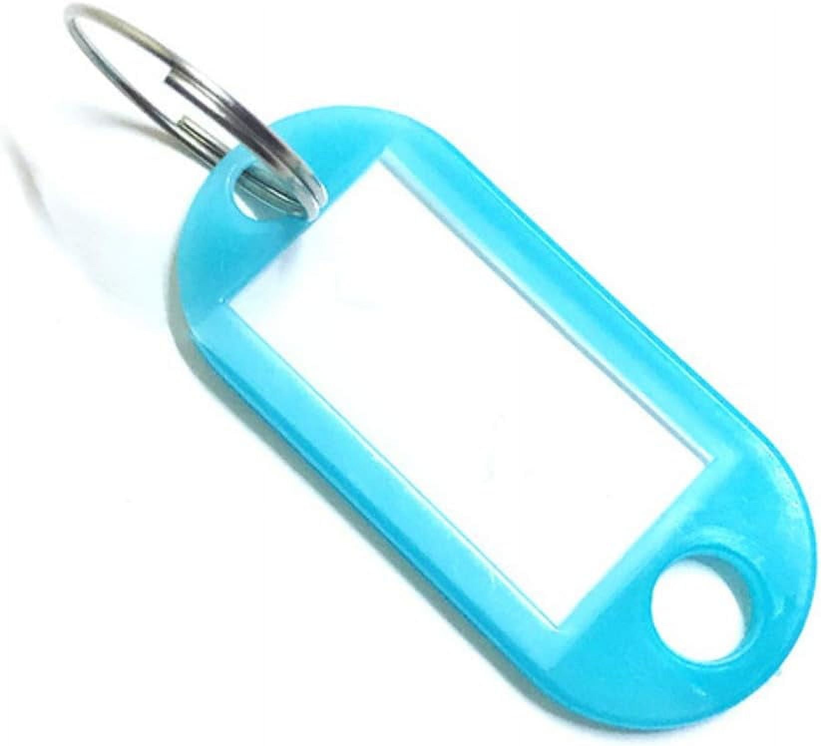 Key tags, 10pcs Plastic Key Tags Labels with Ring ® Key Label Keyring ...