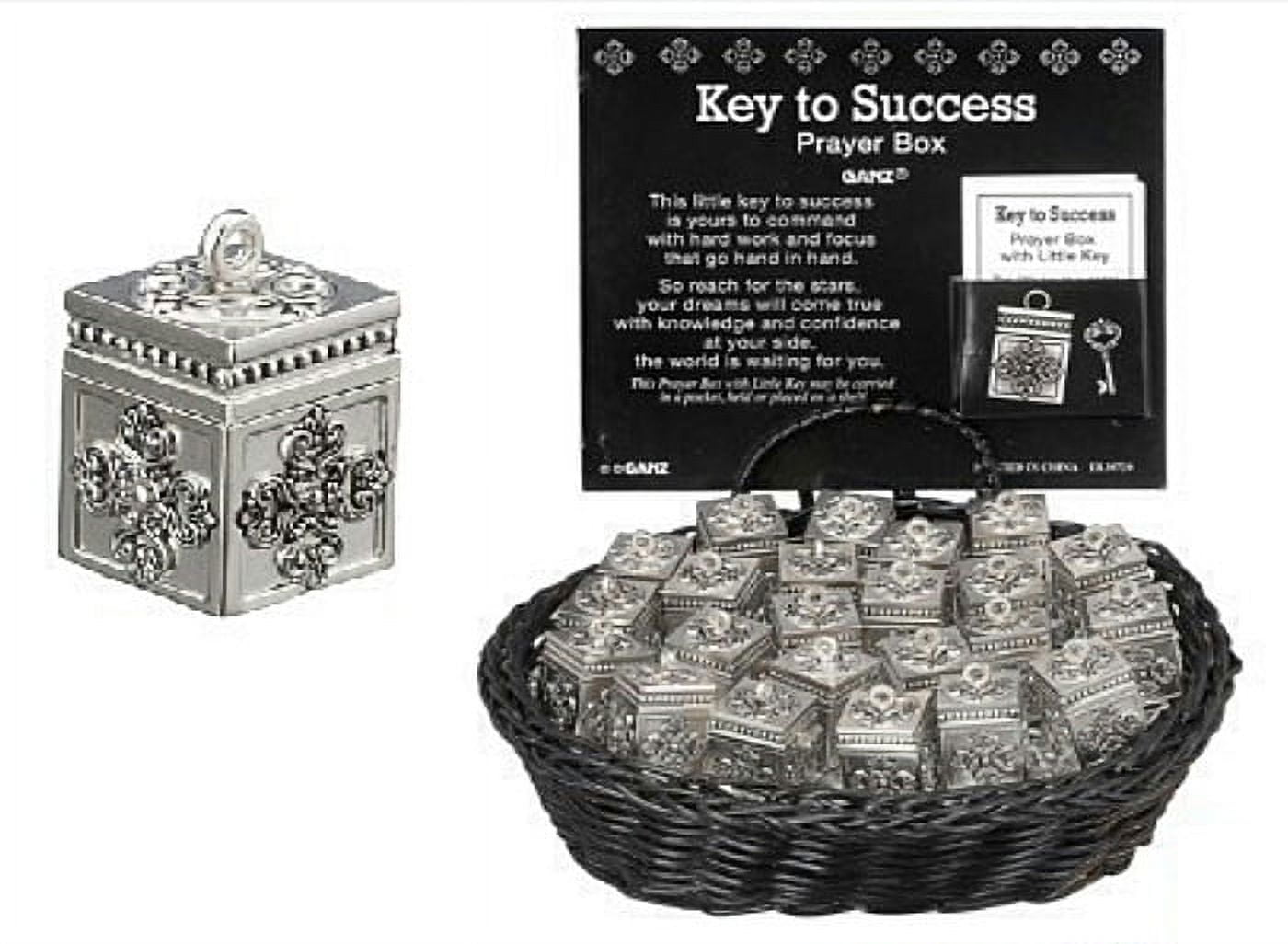 Key to Success Prayer Box and Key Charm - By Ganz - Walmart.com