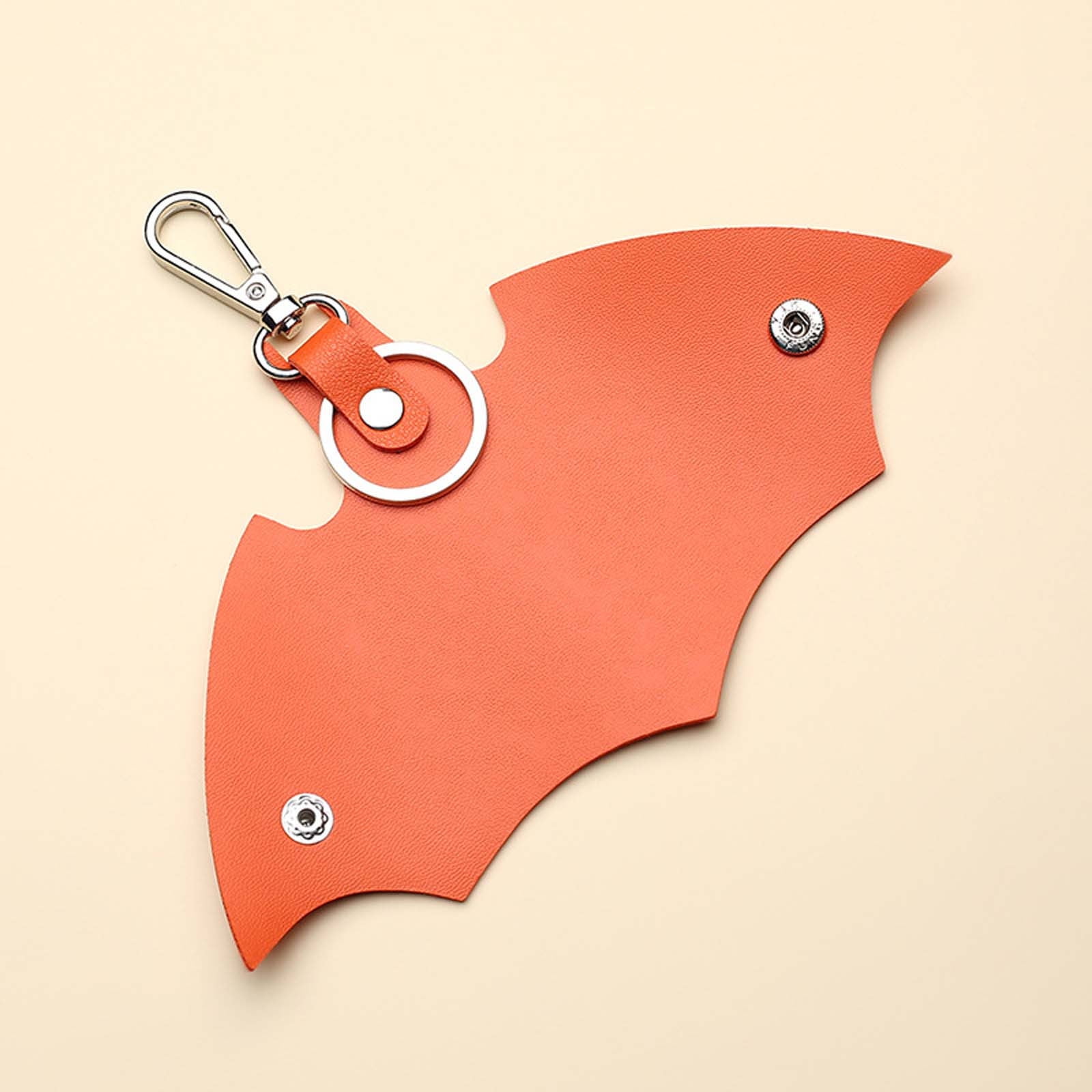 KeyChain Leather Bats Shape for men gifts and women Car key fob case ...
