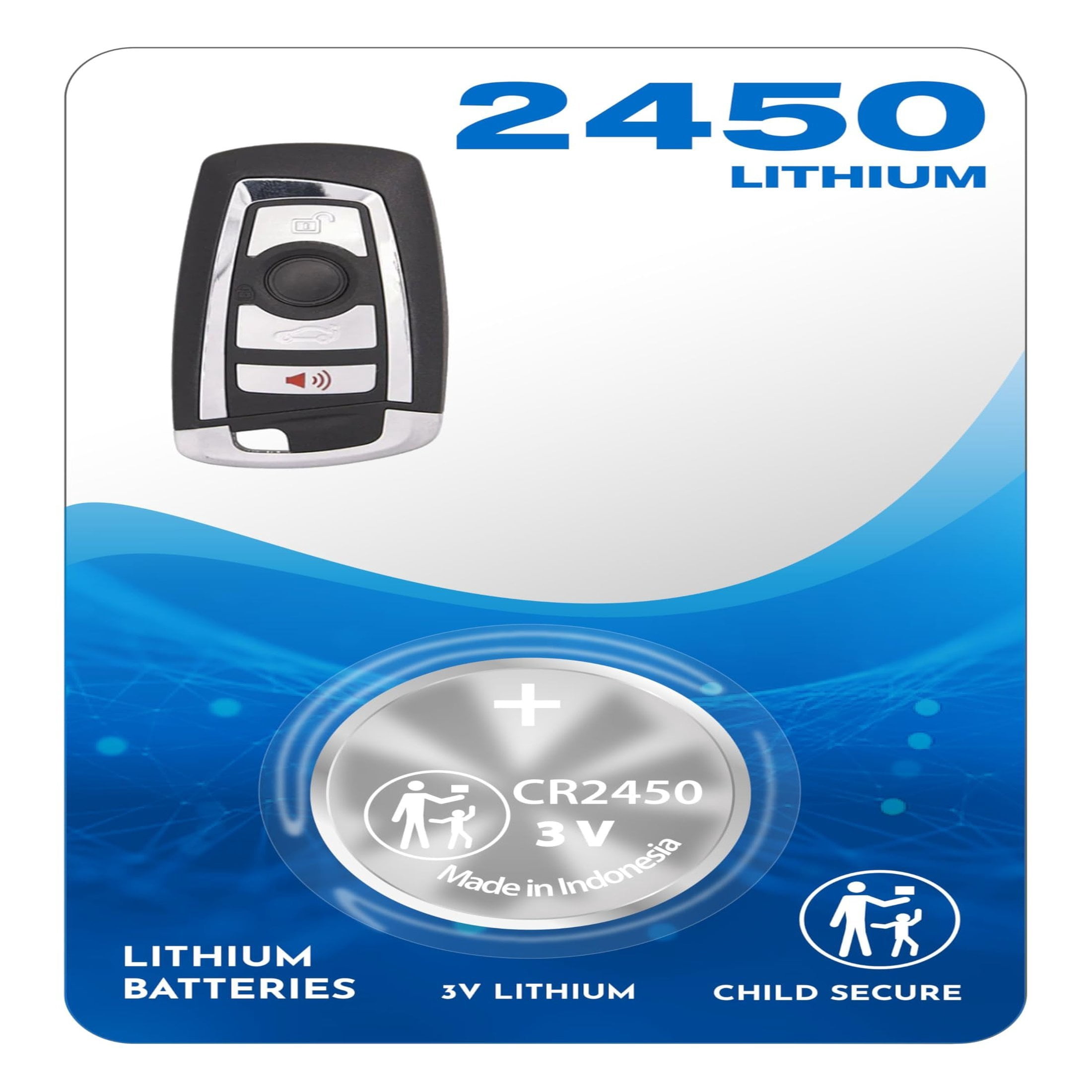 KeyFob Revive CR2450 Replacement Kit for BMW 2009-2021 Models - Walmart.com