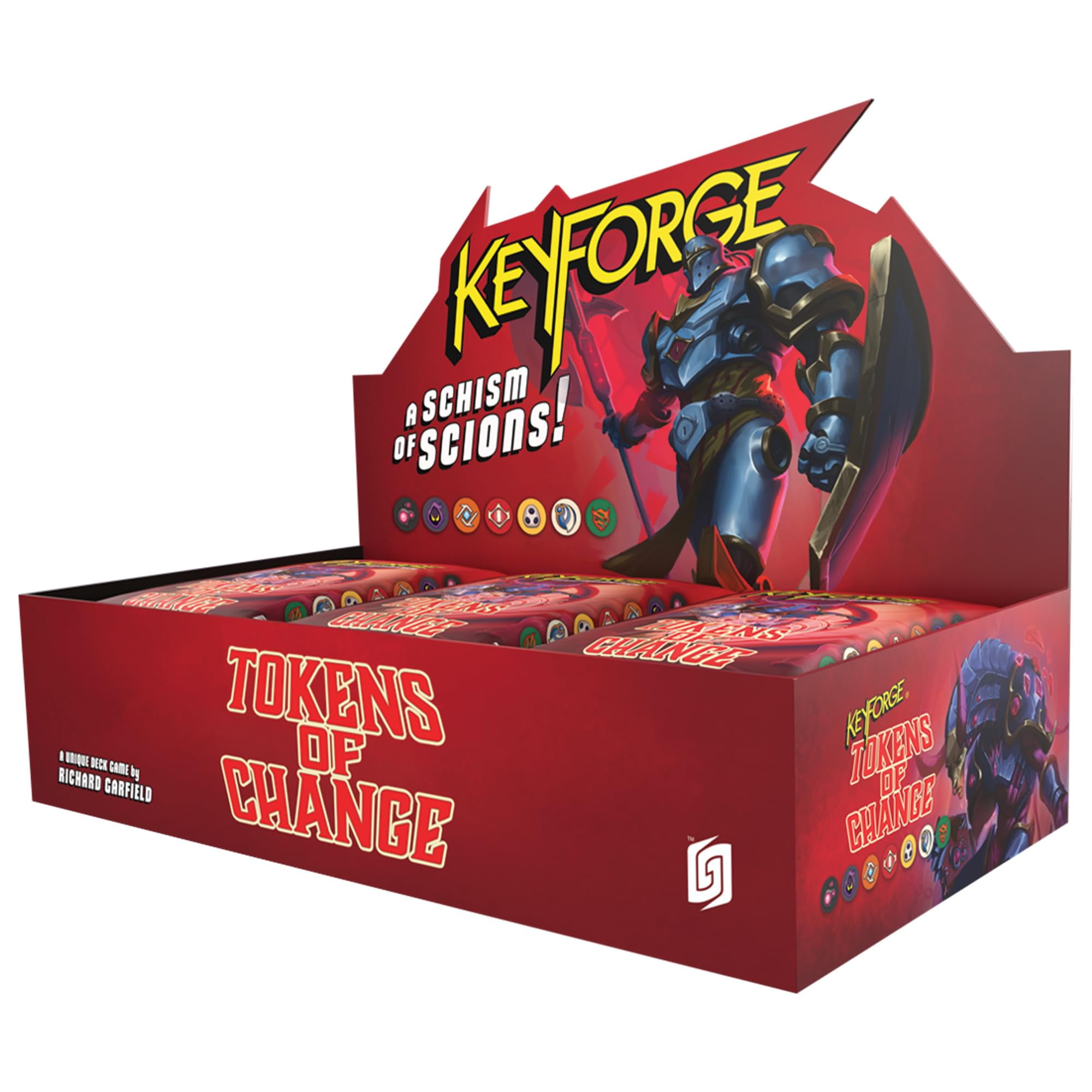 KeyForge: Tokens of Change OIF8 Deck Display (Set of 12 Decks ...