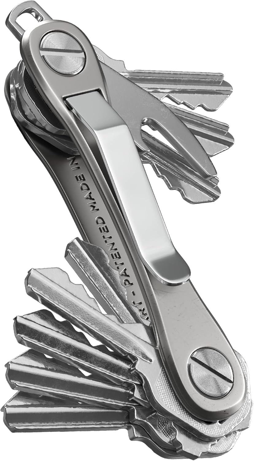 KeySmart Rugged - Multitool Key Holder for Keychain w/Bottle Opener and ...