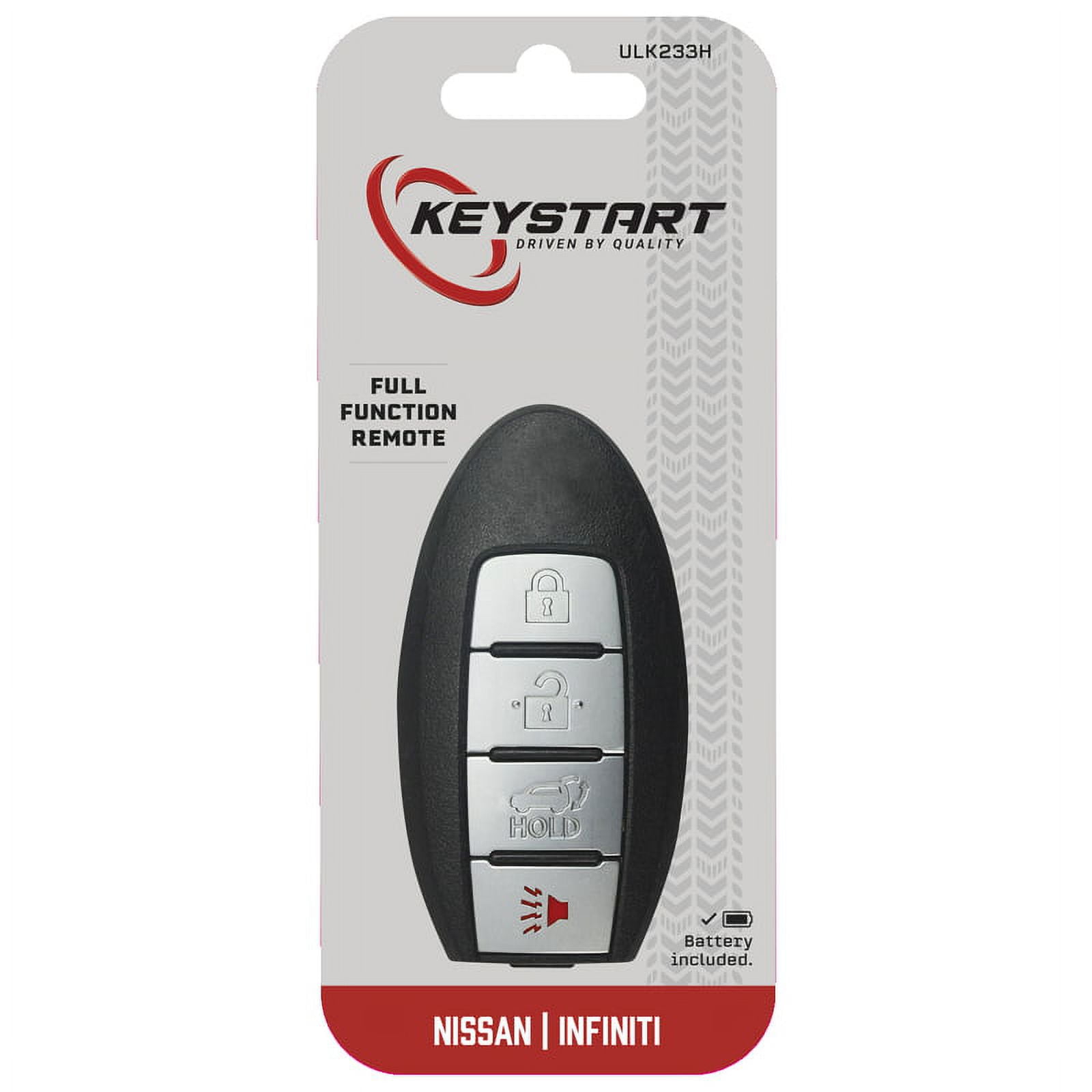 KeyStart Self Programmable Remote Automotive Key FOB Shell ULK233 ...