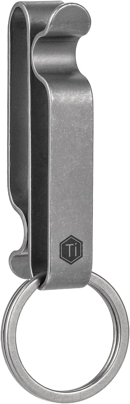 KeyUnity KM00 Titanium Belt Loop Keychain Clip Double Side Quick ...