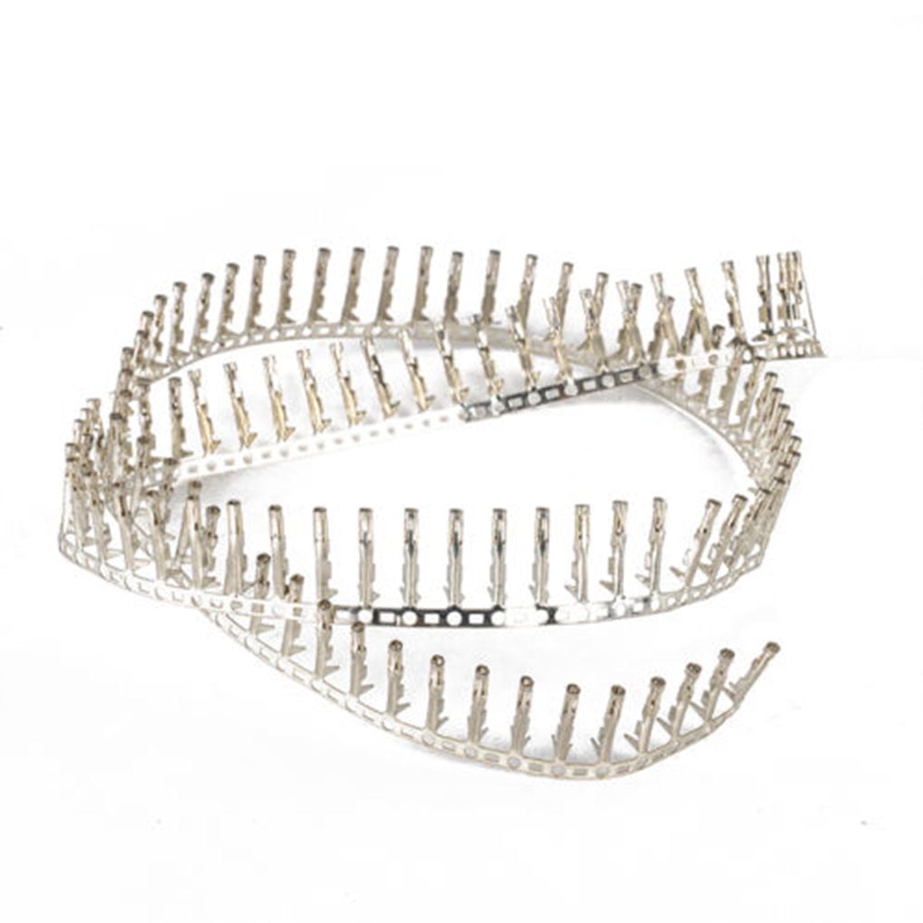 Keyboarant 100 PCS 2.54mm Female Copper Wire Terminal Connector Pins ...