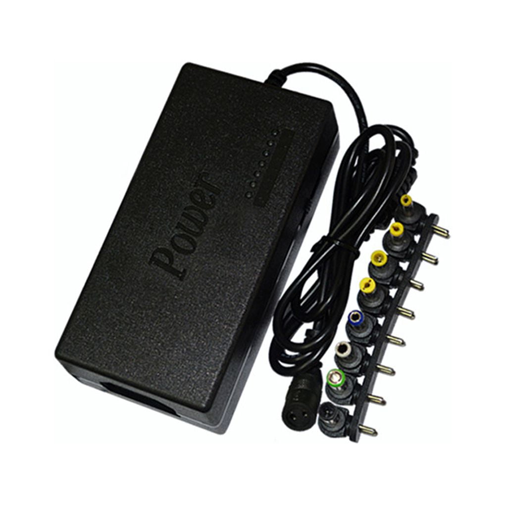 Keyboarant 12V-24V 7 Gears Adjustable Laptop Power 8 Jacks Adapter ...