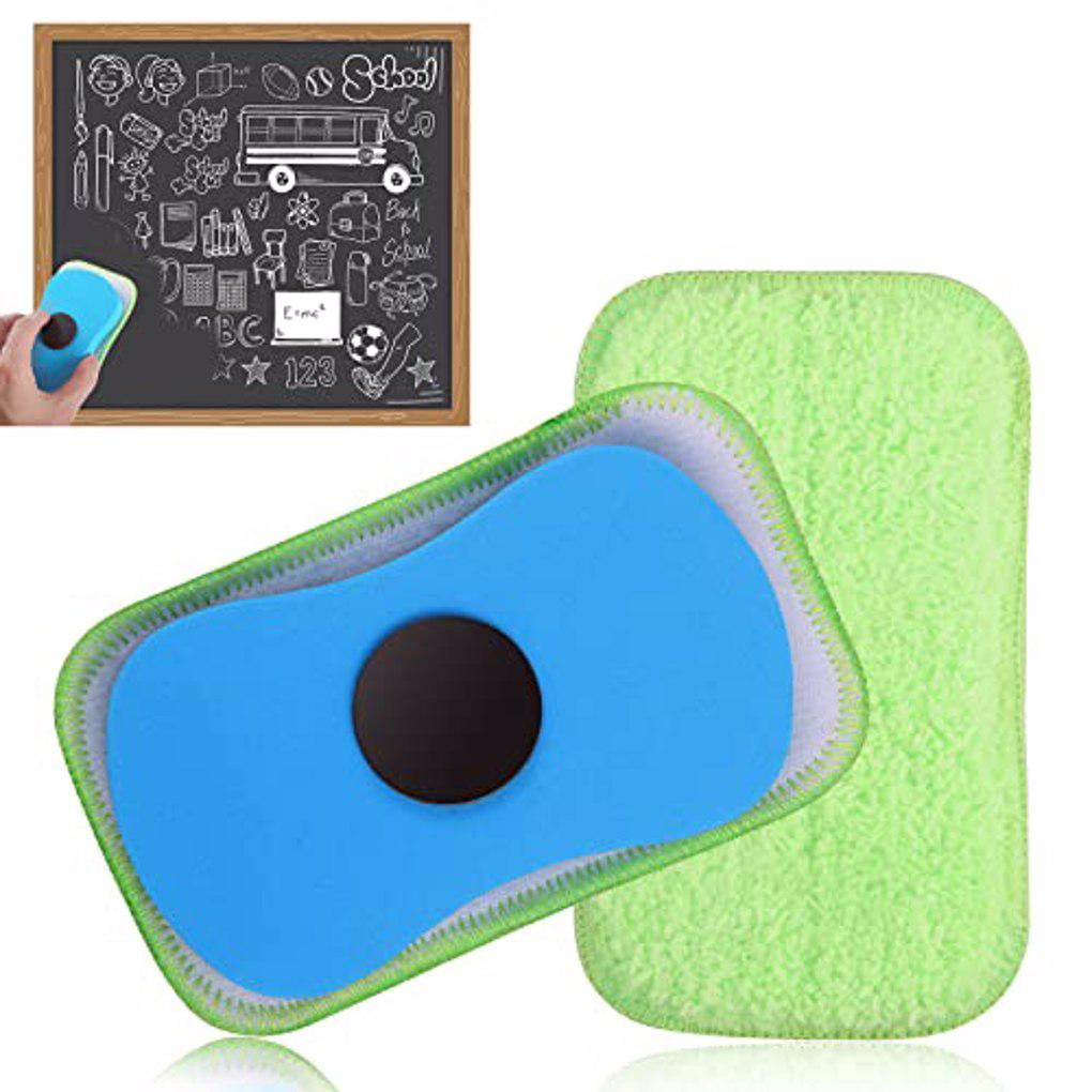 Keyboarant 2 Pieces Blackboard Eraser Whiteboard Reusable Erase ...