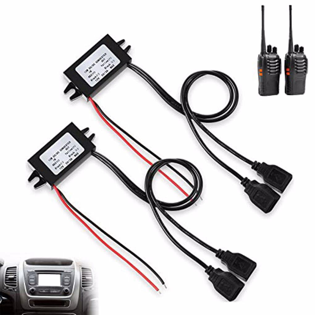 Keyboarant 2 Pieces Car Module Antiflaming Professional 12V to 5V Wired ...