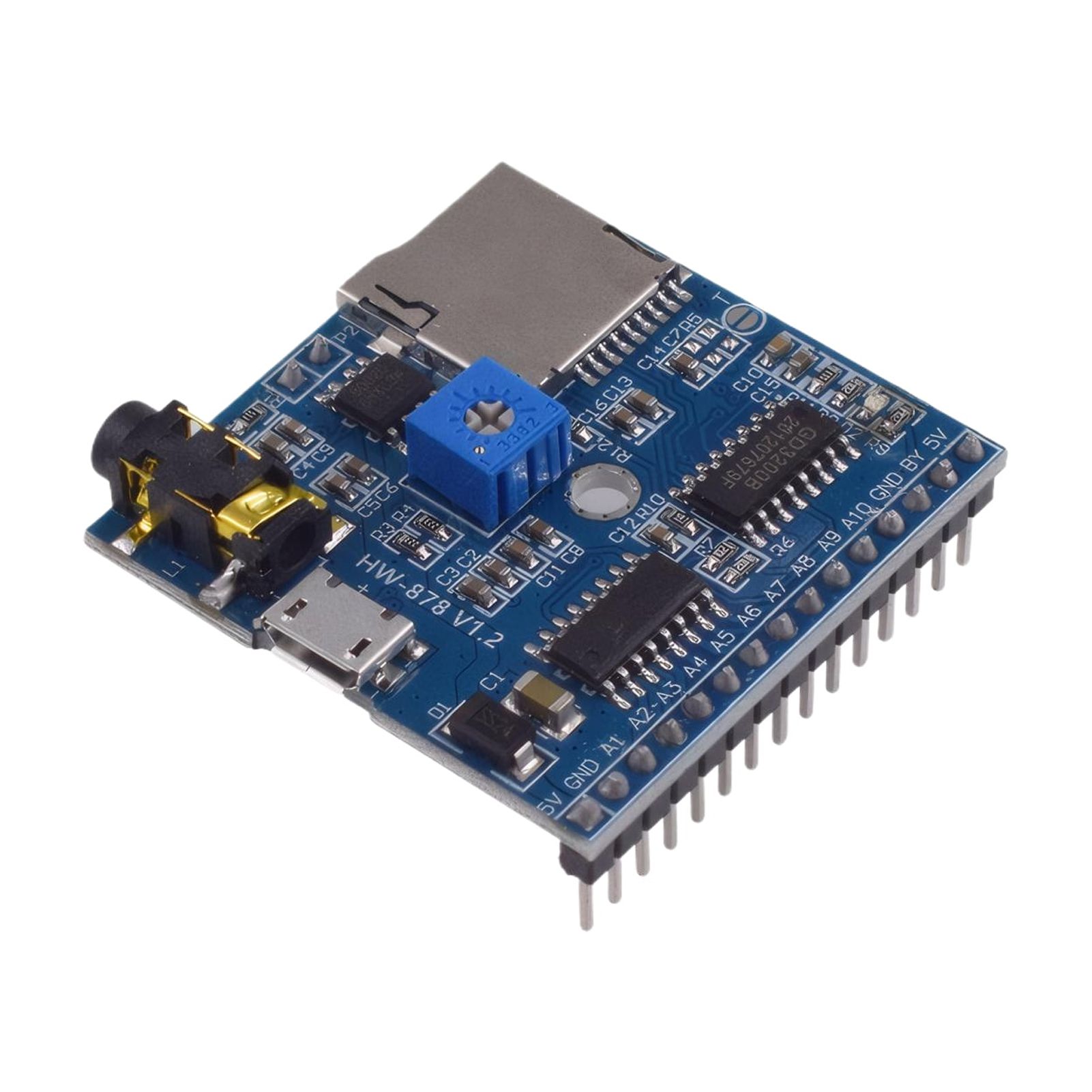 Keyboarant MP3 Voice Playback Module With 9 Direct Trigger Ports MP3 ...