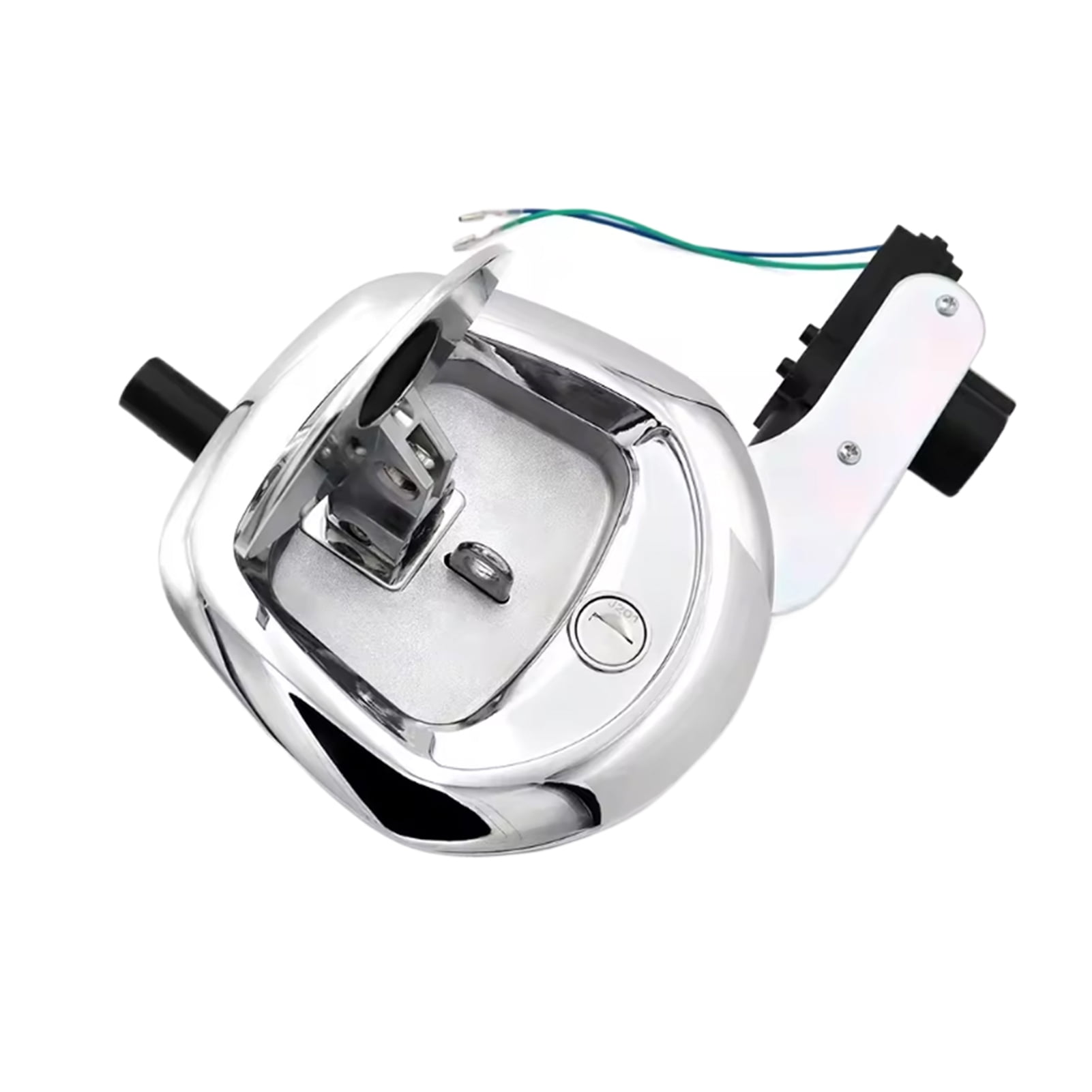 Keyboarant Metal 12V Power Operated Recessed Folding T Lock Door Lock ...