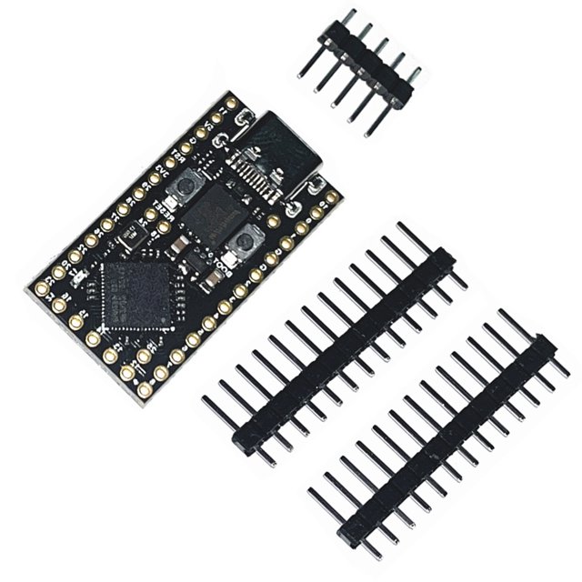 Keyboarant RP2040 Pro Micro Microcontroller Development Board Dual-core ARM Cortex M0 Processor ...