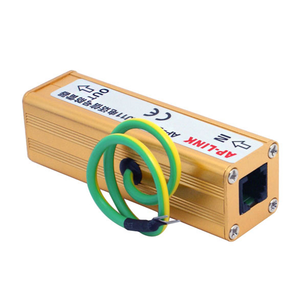 Keyboarant Telephone Fax RJ-11 RJ11 Surge Thunder Arrester Protection ...