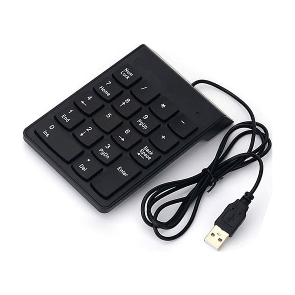 Keyboarant Wired Numeric Keyboard USB Computer Laptop External Numpad ...