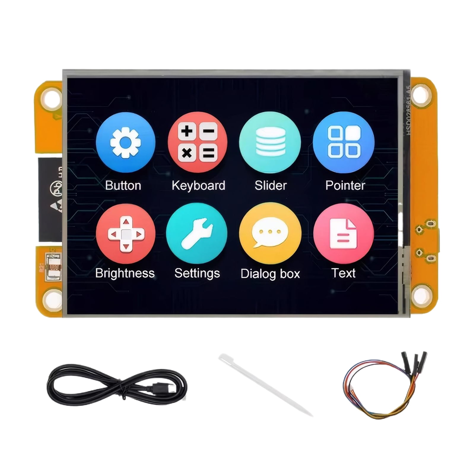 Keyboarant Yellow Esp32 Development Board With 8 Inch 240x320 Touch Screen Display Module 240320