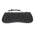 Keyboard 95 Key Wired Mini USB Interface Desktop Computer Mute Ultra ...