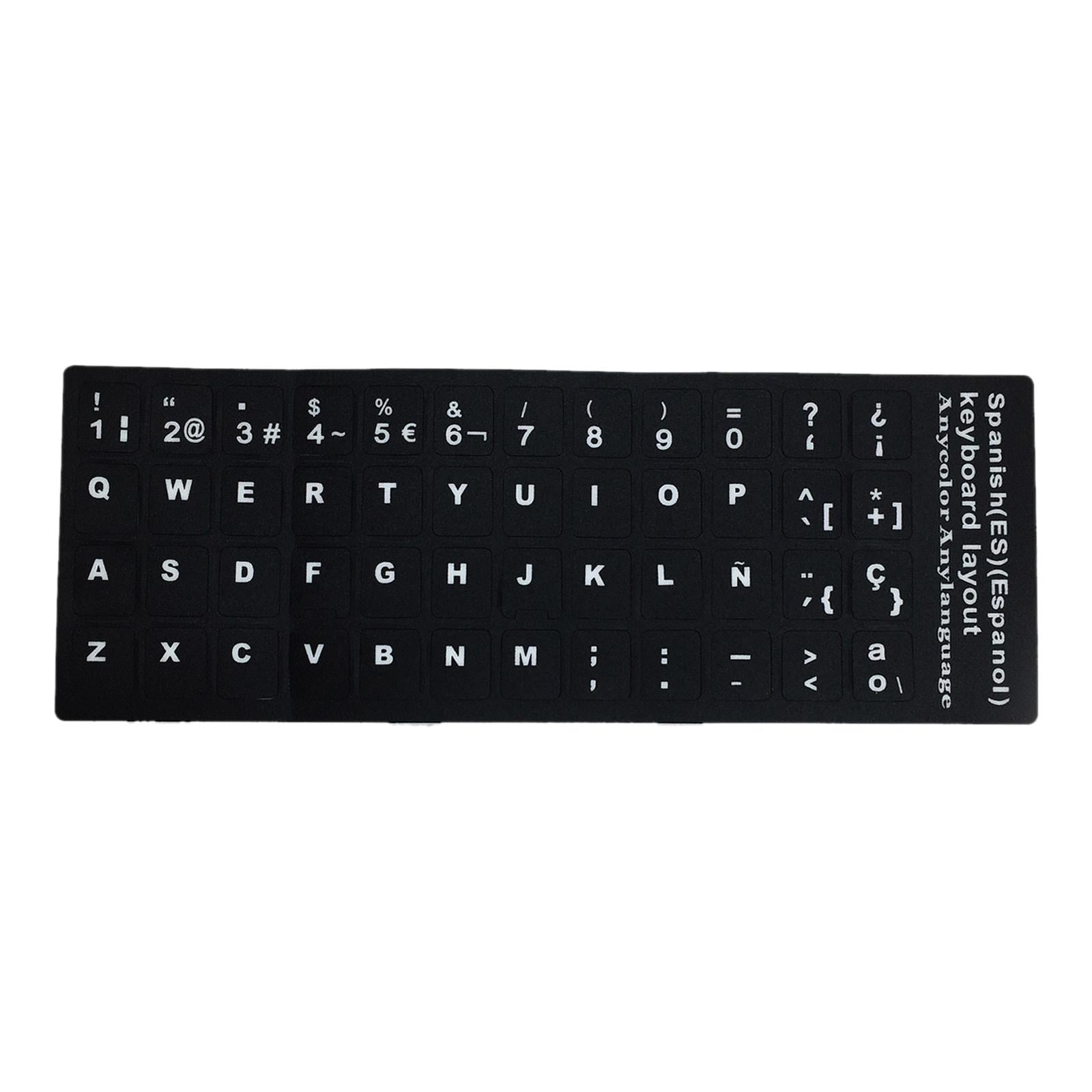 Keyboard Alphabet Stickers Layout Button Sticker Computer Keyboard ...