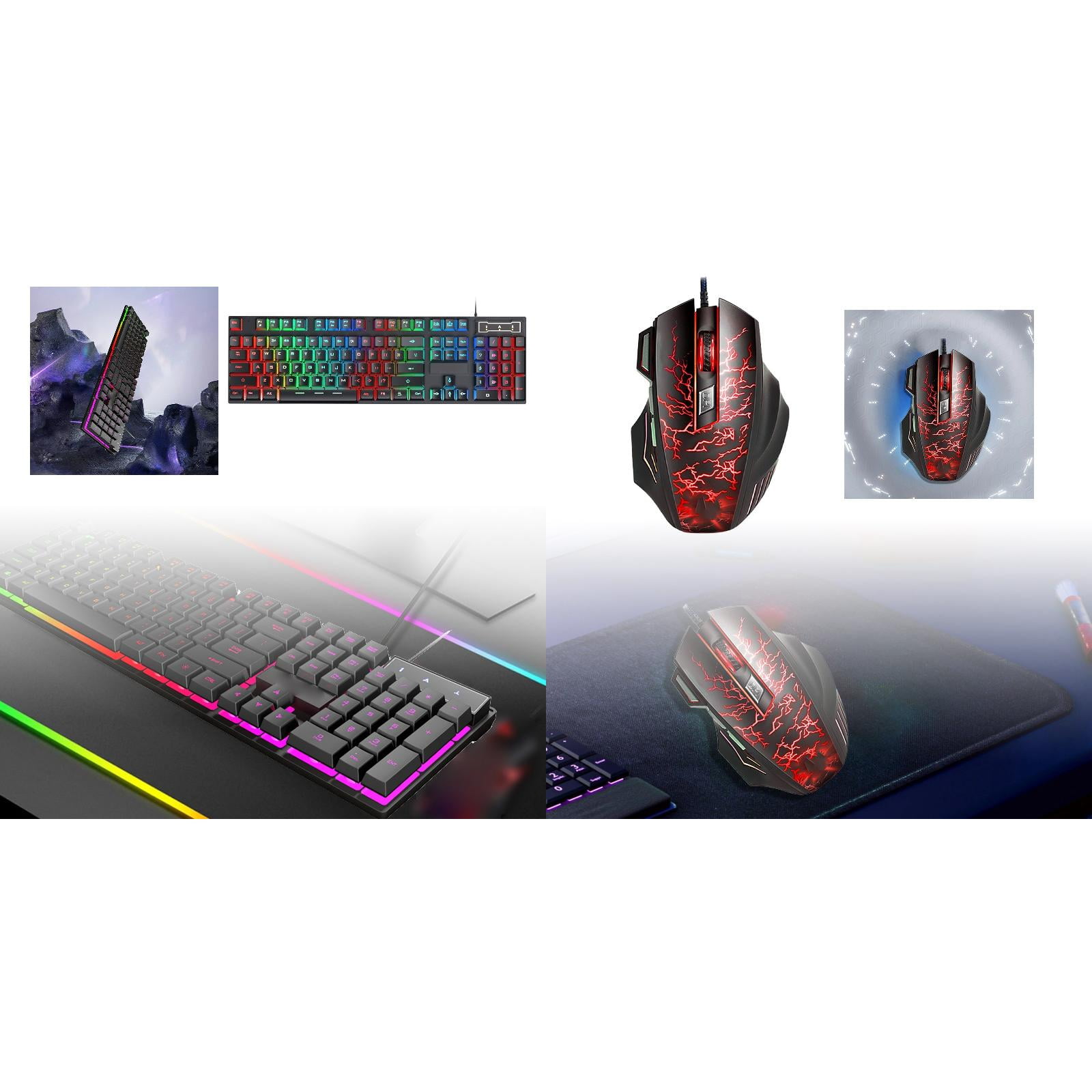 Keyboard And Mouse Gaming Software Supports Pc Accessories Glowing ...