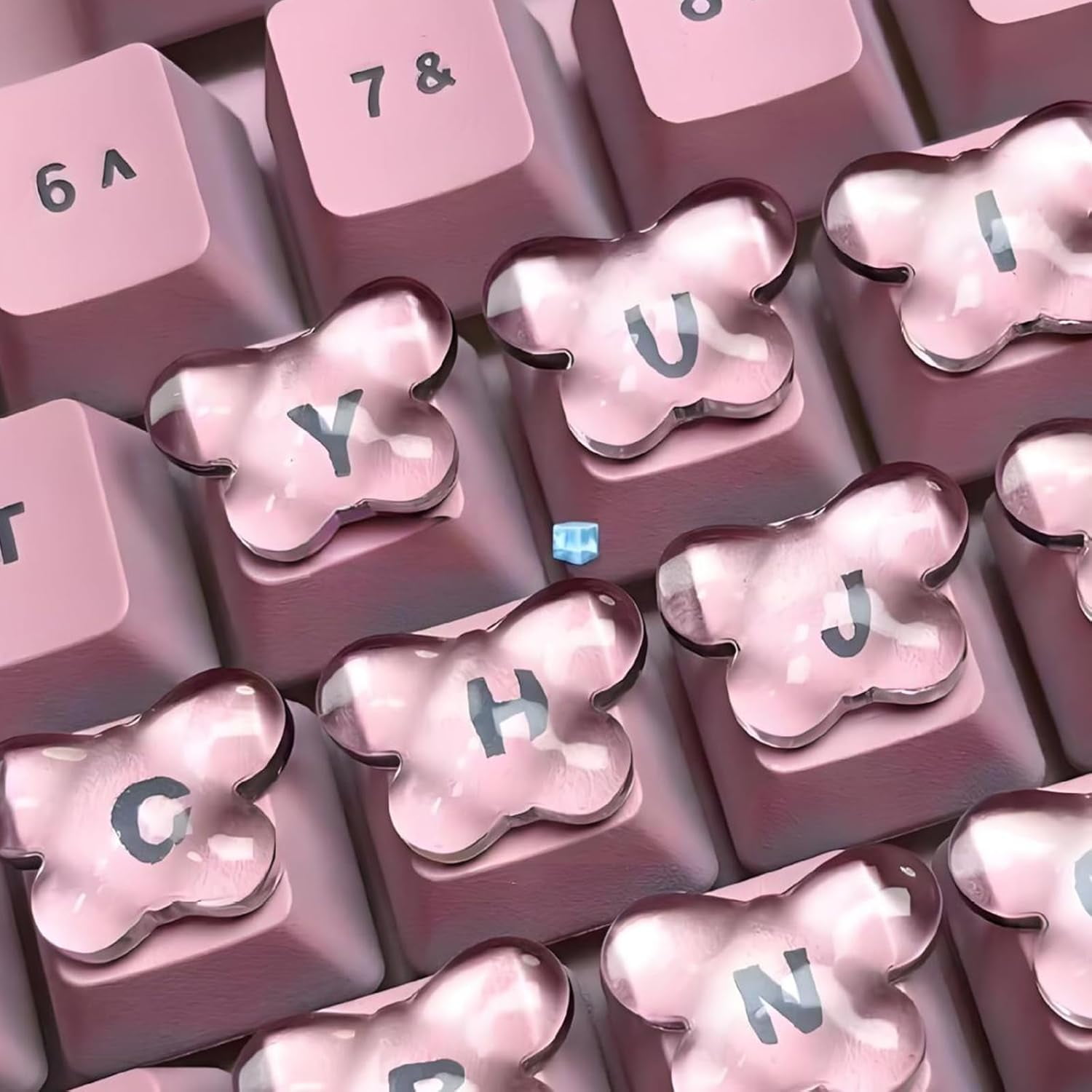 Keyboard Bubbles for Long Nails, 100PCS Bubbles for Keyboard Keys, Nail ...