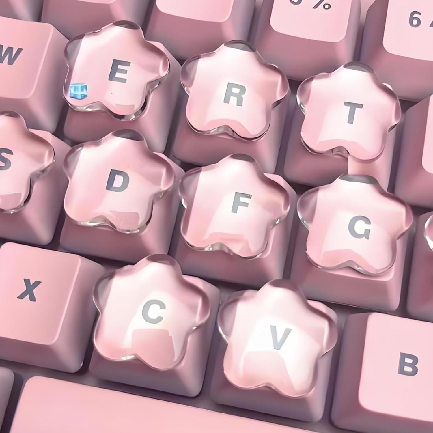 Keyboard Bubbles for Long Nails, 100PCS Bubbles for Keyboard Keys, Nail ...