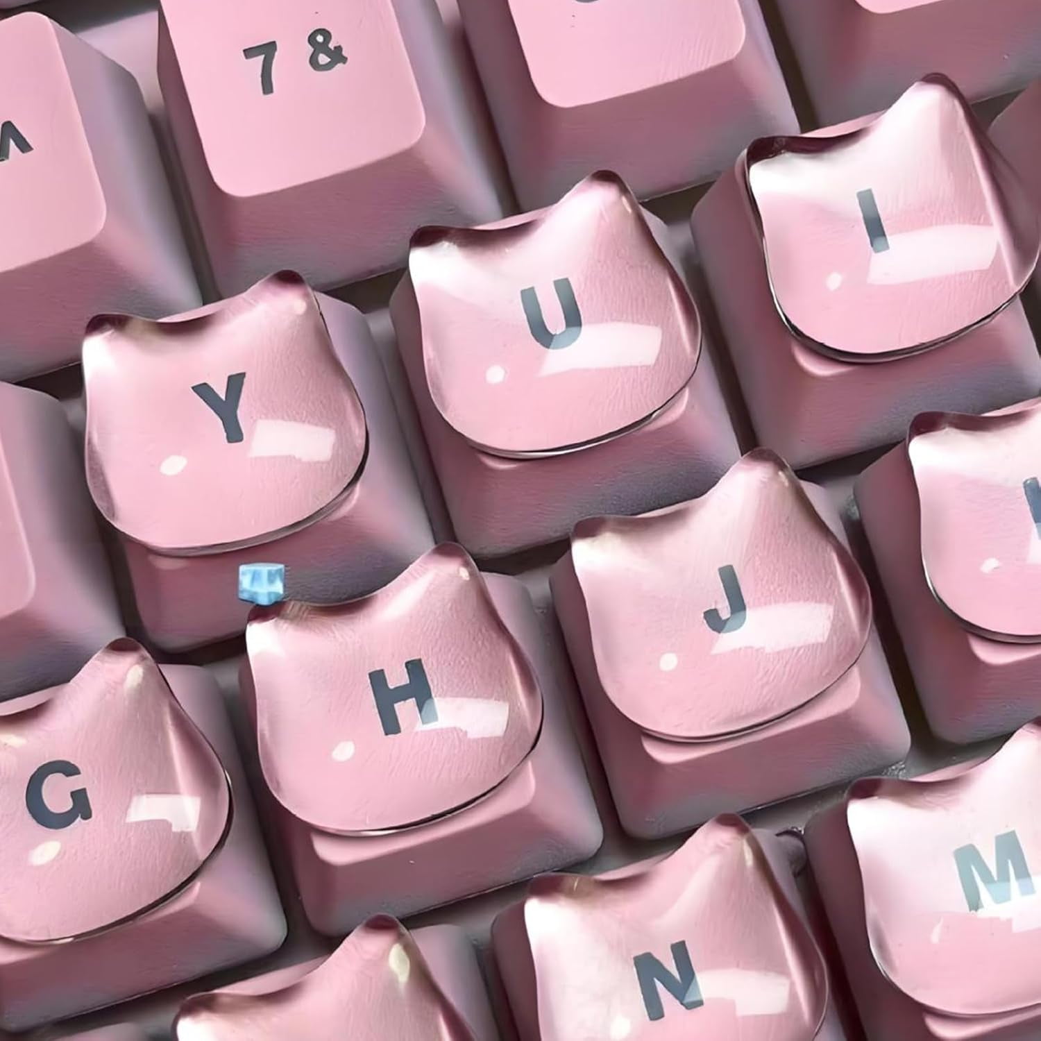 Keyboard Bubbles for Long Nails, 100PCS Bubbles for Keyboard Keys, Nail ...