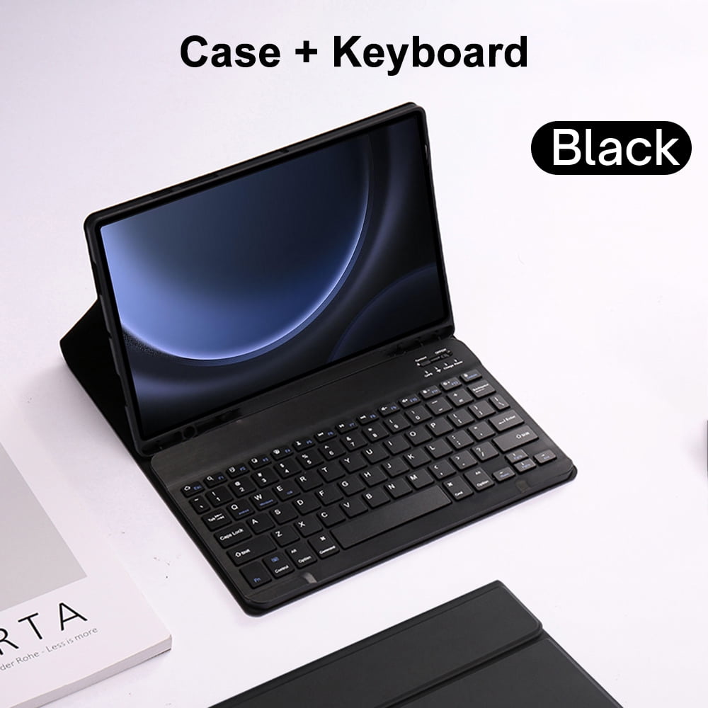 Keyboard Case For Samsung Galaxy Tab S6 Lite A7 10.4 A8 10.5 A9+ S7 S8 ...