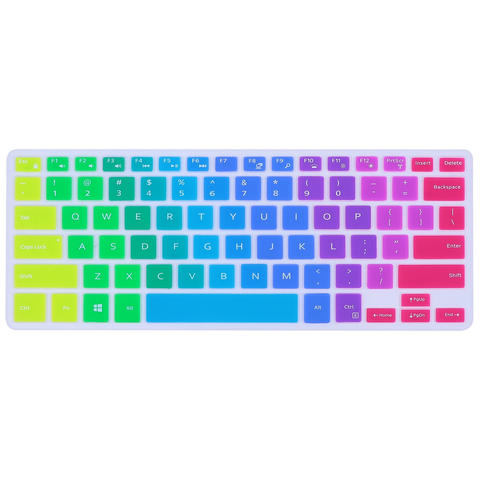 NUOLUX Desktop Keyboard Cover Multi-Color - for General Users 1Pcs ...