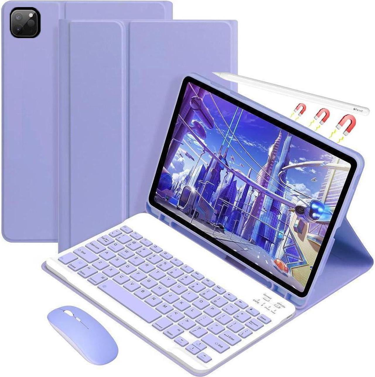 Keyboard Case with Mouse for iPad Air 13 inch M2 2024 / iPad Pro 12.9 ...