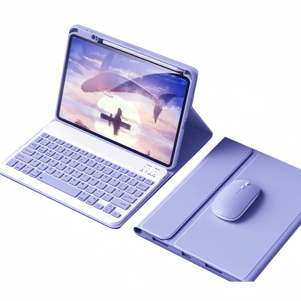 Keyboard Case Mouse for iPad Mini A17 Pro 2024/ iPad Mini 6th ...