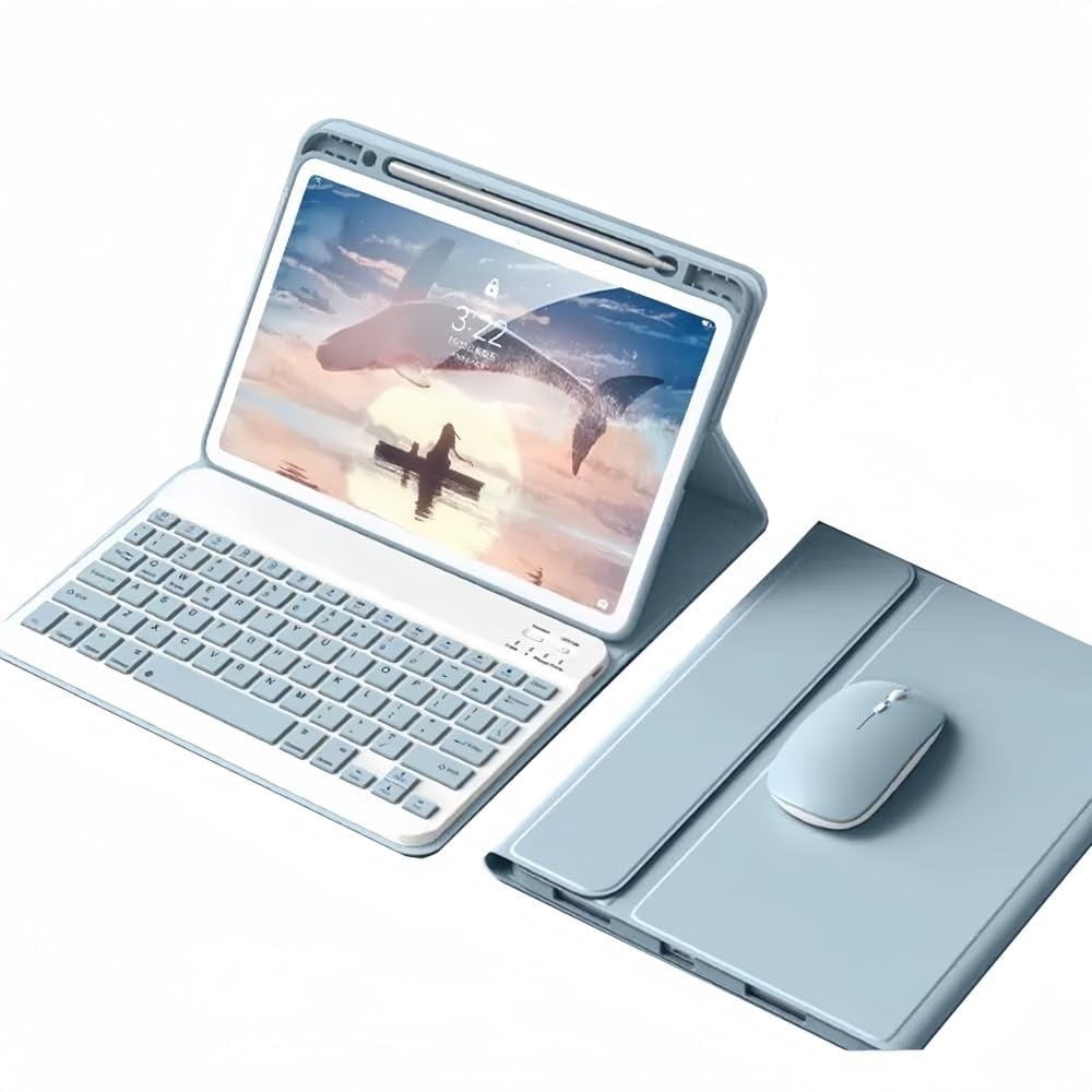 Keyboard Case Mouse for iPad Mini A17 Pro 2024/ iPad Mini 6th ...