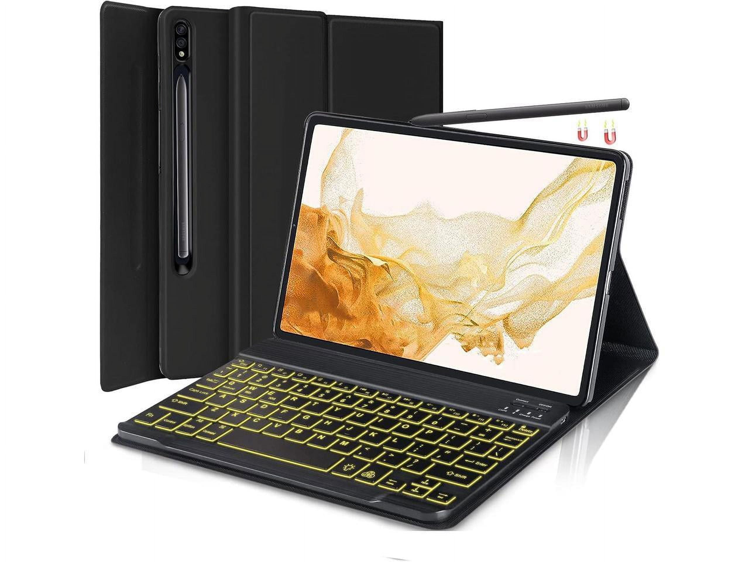 Keyboard Case for Samsung Galaxy Tab S10 Ultra 2024 / S9 Ultra 2023 / S8 Ultra 2022 14.6" Smart ...