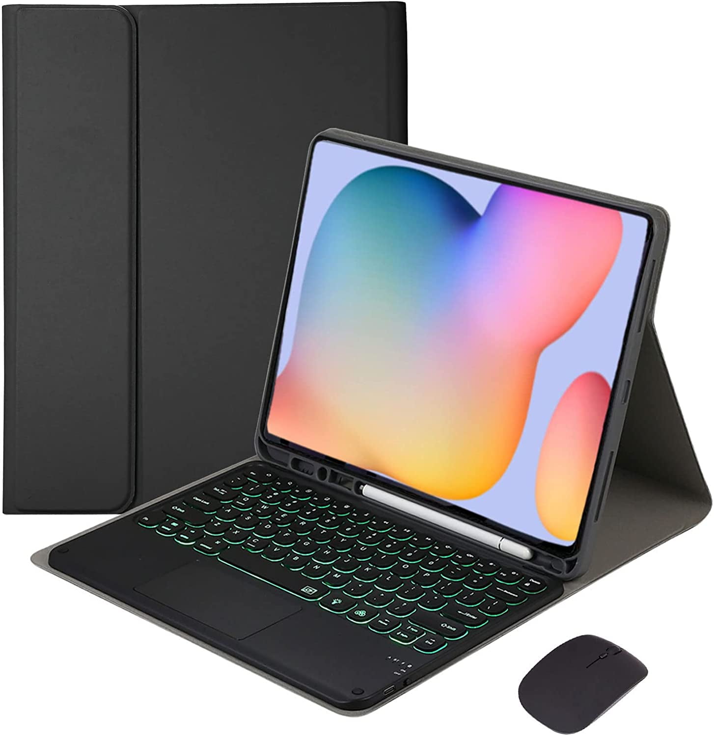 Keyboard Case for Samsung Galaxy Tab S6 Lite 10.4 inch 2022/2020, 7 ...