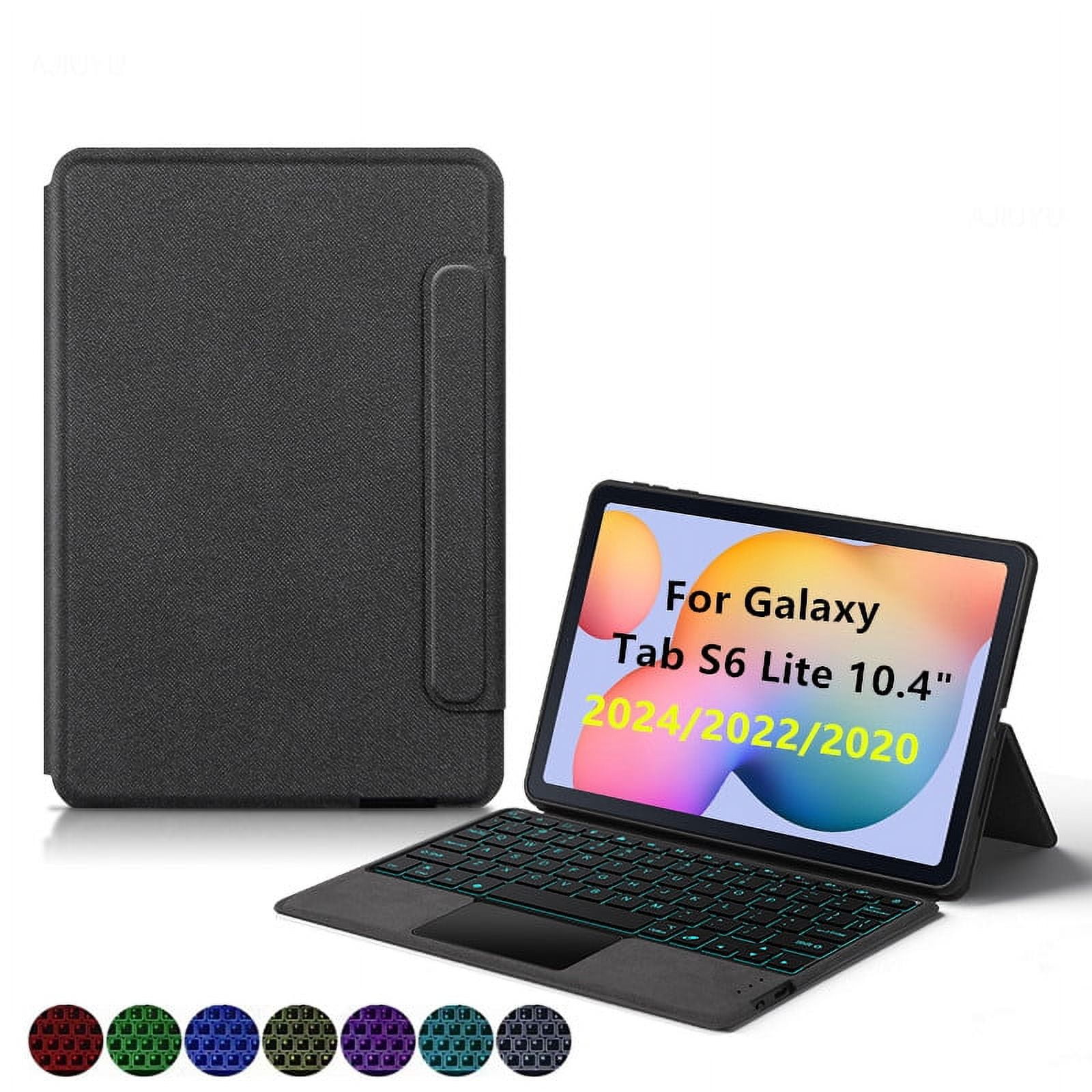 Keyboard Case For Samsung Galaxy Tab S6 Lite 10.4 inch 2024/2022/2020 Model (SM-P610 SM-P615 SM ...