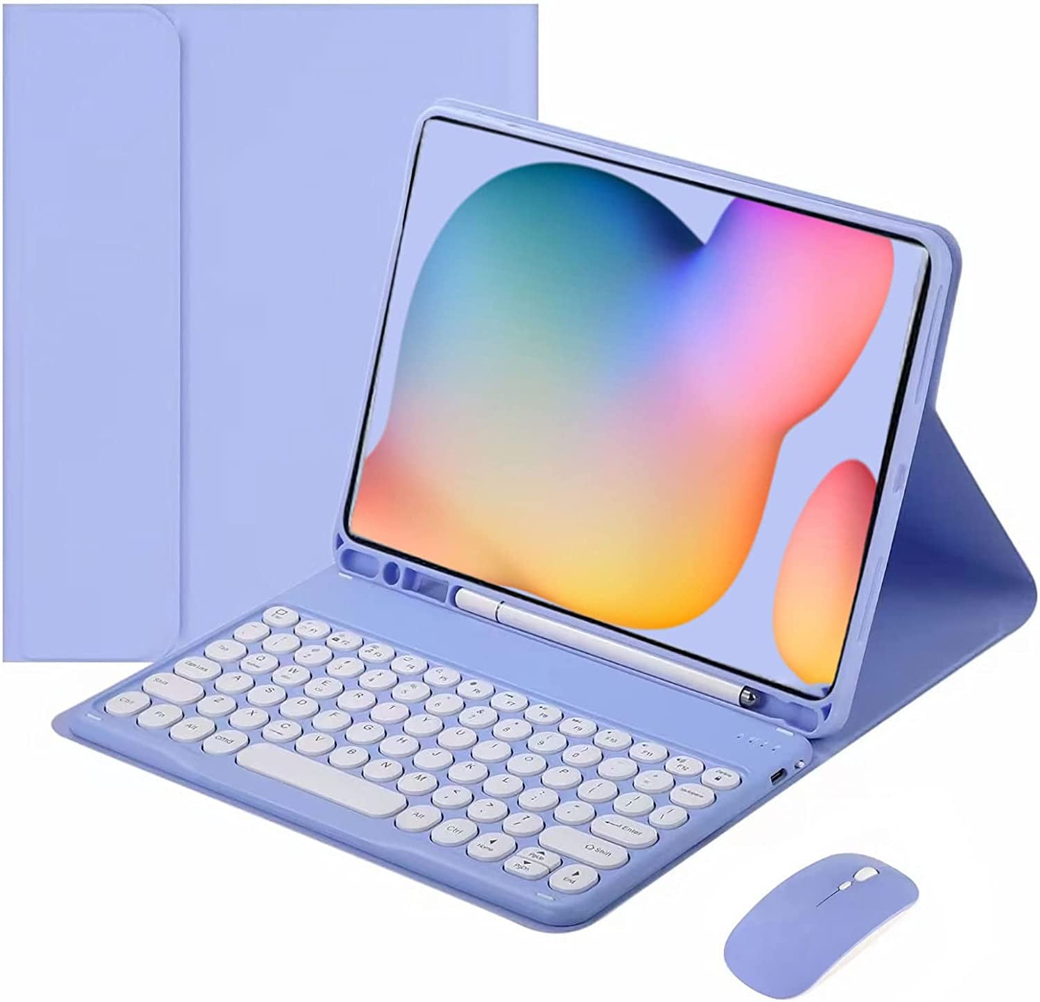 Keyboard Case for Samsung Galaxy Tab S8/Tab S7 11 inch, Detachable BT ...