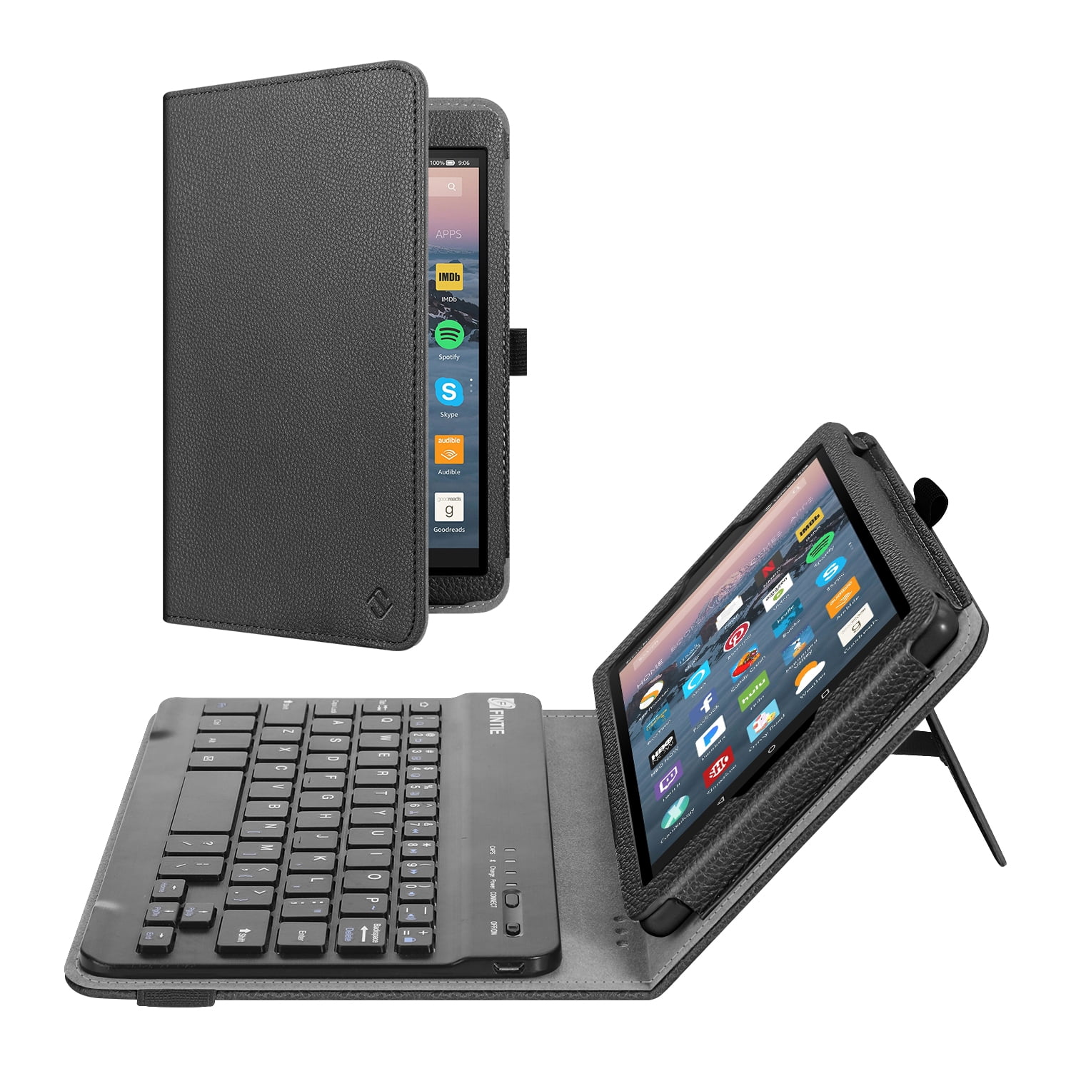 Keyboard Case for Fire 7 (9th Generation, 2019 Release), Fintie Slim ...