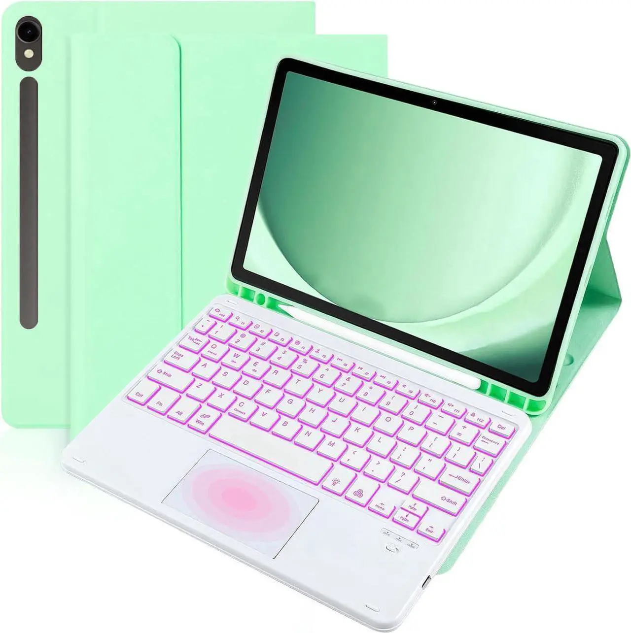 Keyboard Case for Samsung Galaxy Tab S10 FE Plus 13.1 inch 2025 SM-X620 ...