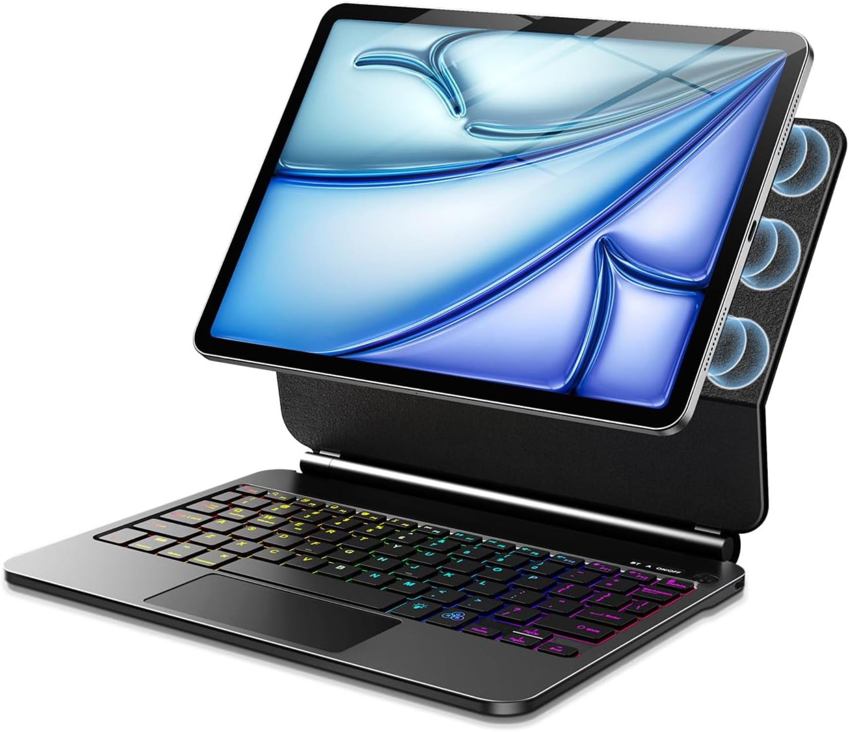 Keyboard Case for iPad Air 13 inch Magic Magnetic Backlit Keyboard Case ...