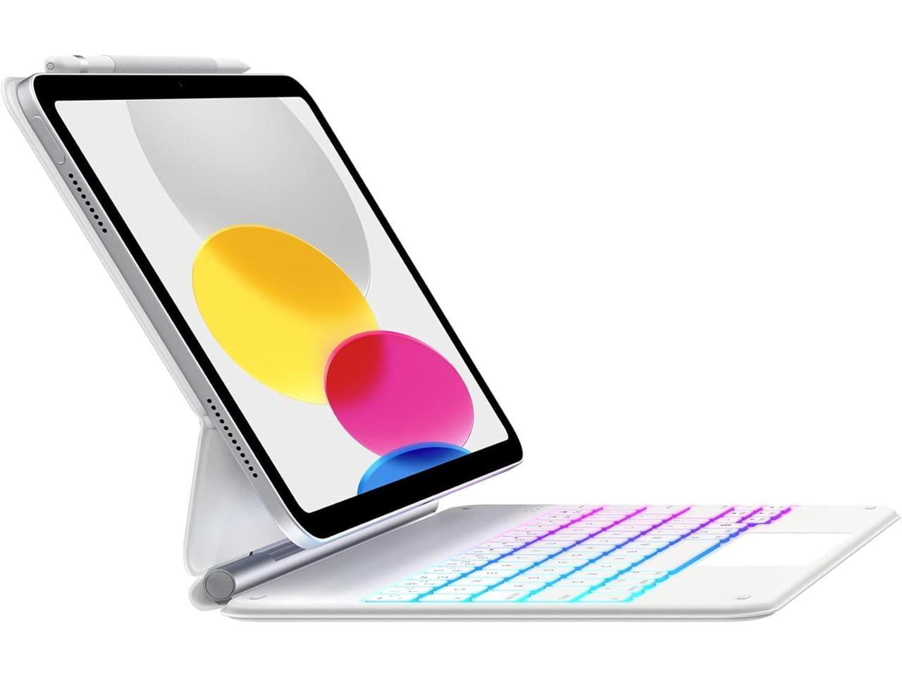 Keyboard Case for iPad 10th Generation, Organic-Silicon PU, Magic ...