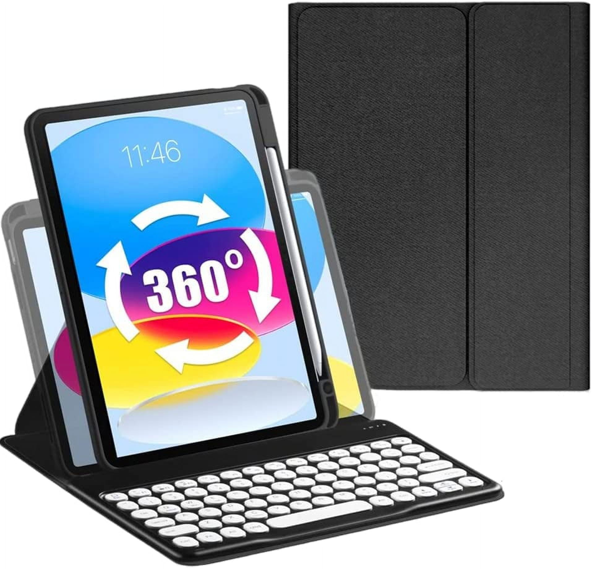 Keyboard Case for iPad 9th/8th /7th Generation, iPad 10.2 Case with ...
