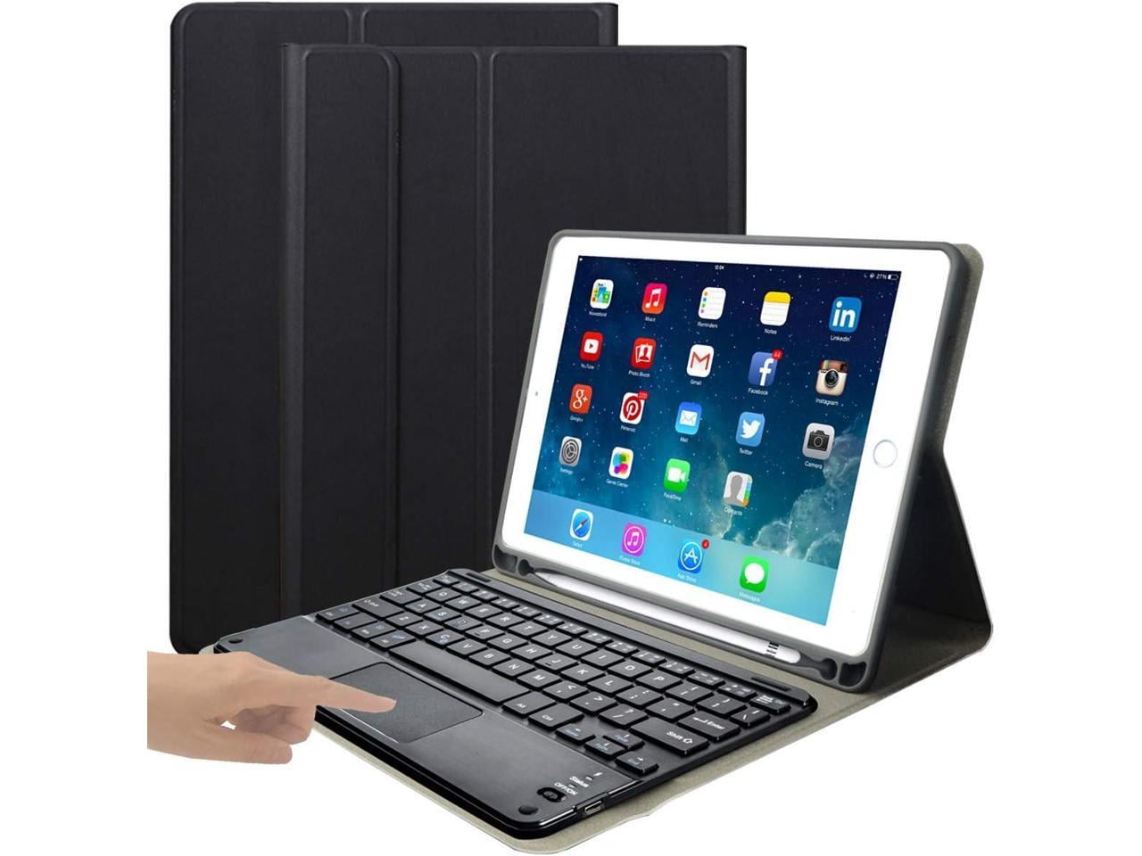 Keyboard Case for iPad Mini 5 4 3 2 1 - Touchpad Detachable Keyboard ...