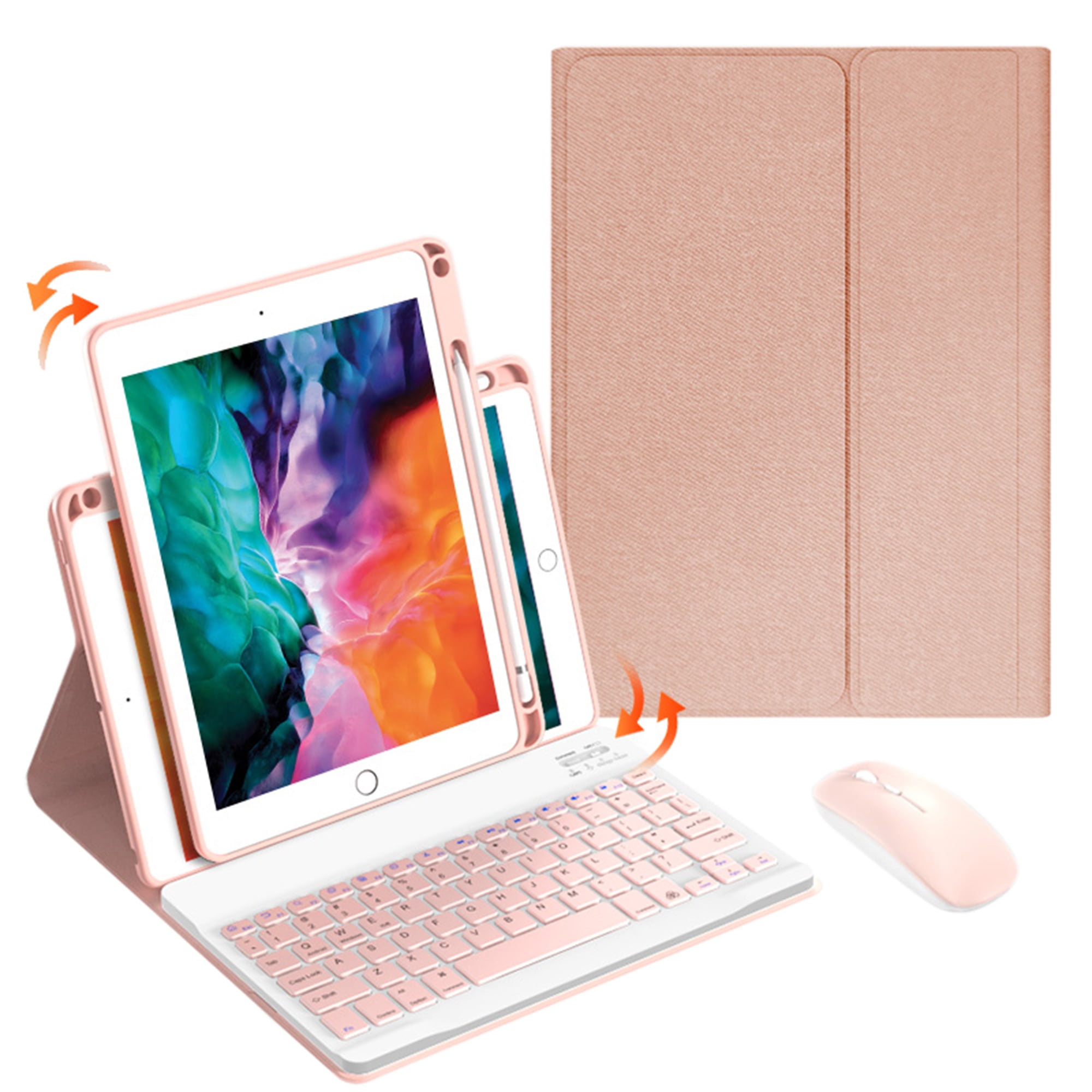 Keyboard Case for iPad Pro 11 2nd/3rd/4th ,360° Rotatable iPad Pro 11 ...