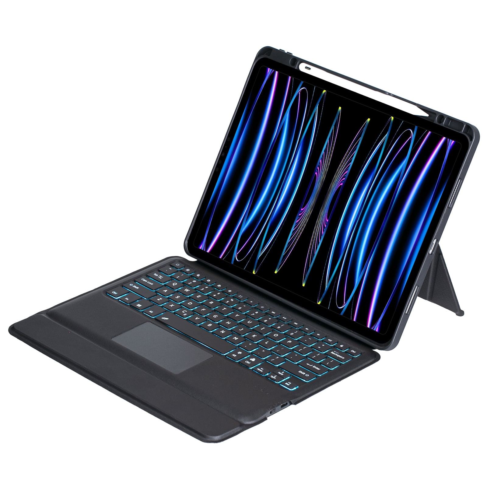 Keyboard Case with Detachable Wireless Bluetooth Keyboard for IPad 12.9 ...