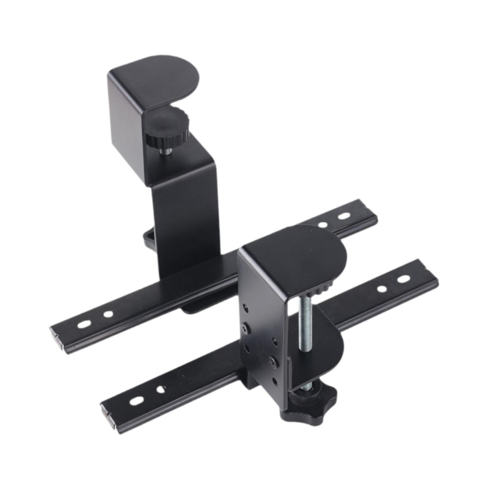 Keyboard Clamp Rail Computer Arm Rest Slide Out C Clamp Steel ...
