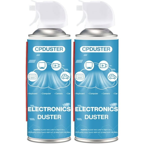 Keyboard Cleaner Air Spray: Air Duster for PC Cleaning - Computer Air Duster Blower for Laptop ...