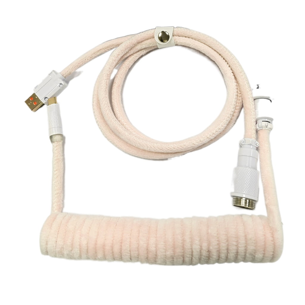 Keyboard Coiled Cable for Gaming Keyboards Detachable Aviation ...