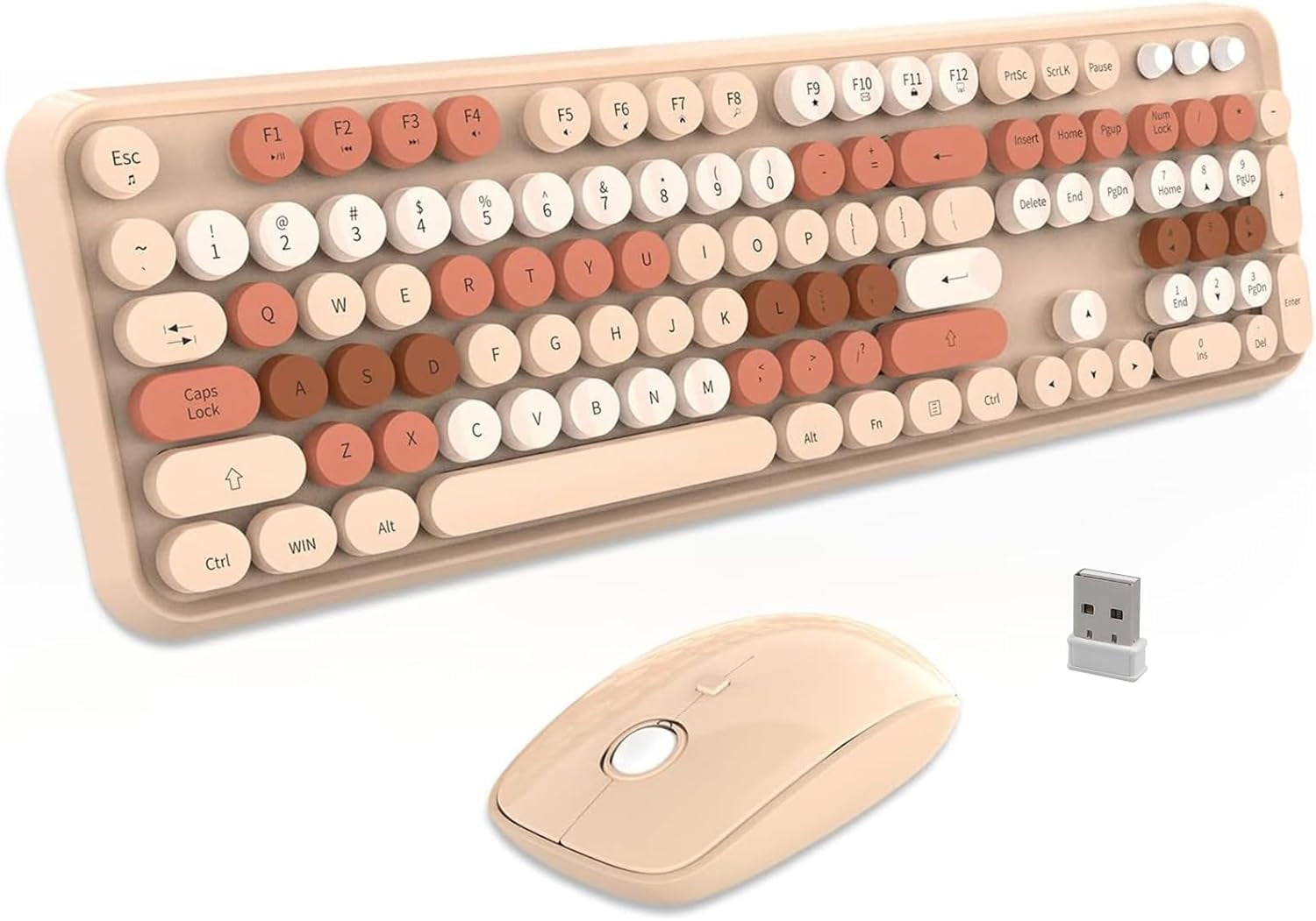Keyboard and Combo | Cute Colorful Keyboard and with 2.4GHz Cordless ...